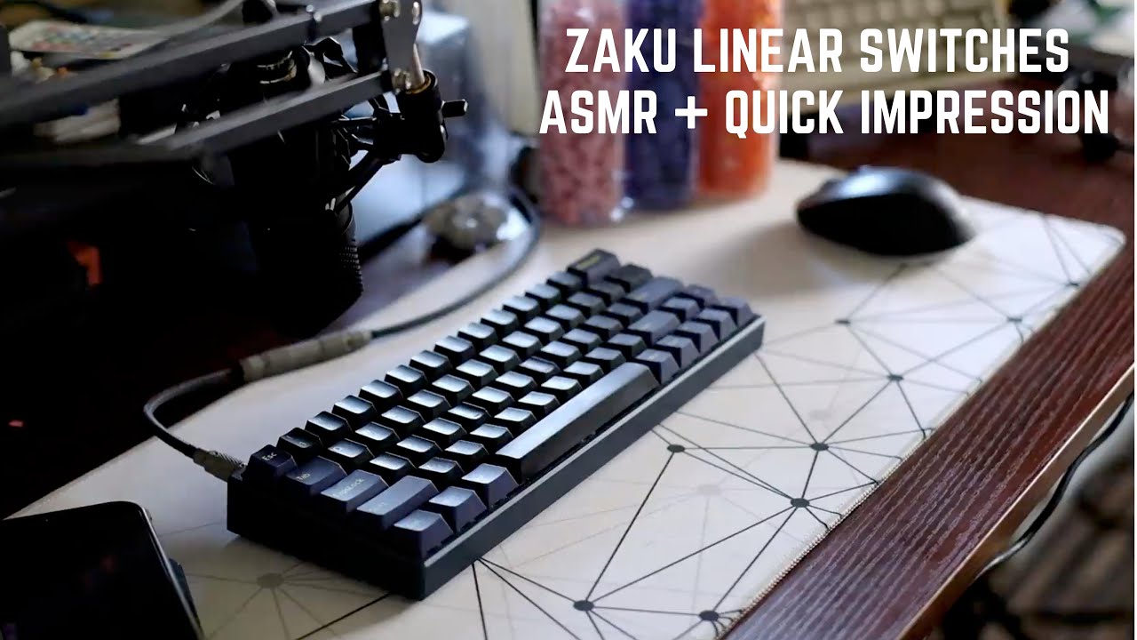 Zaku Linear Switches on the Freebird 60 | Sound Test and Quick Thoughts ...