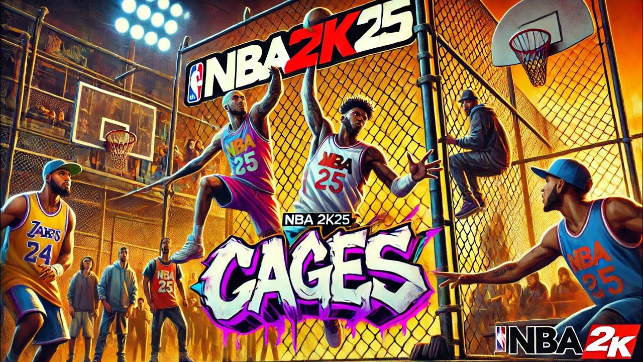 Dominating the Court in NBA 2K25 Cages Mode! - YouTube