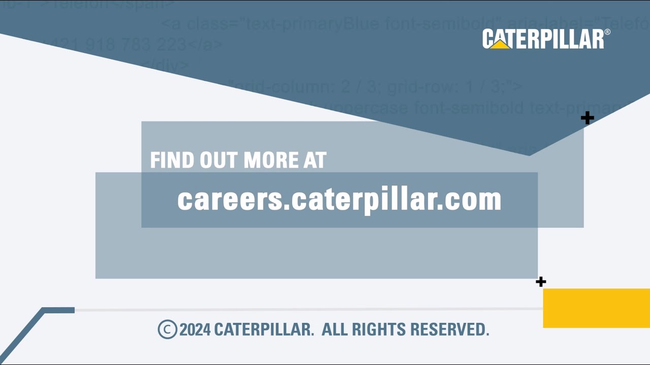 Learn more about the internship experience at Caterpillar. - YouTube