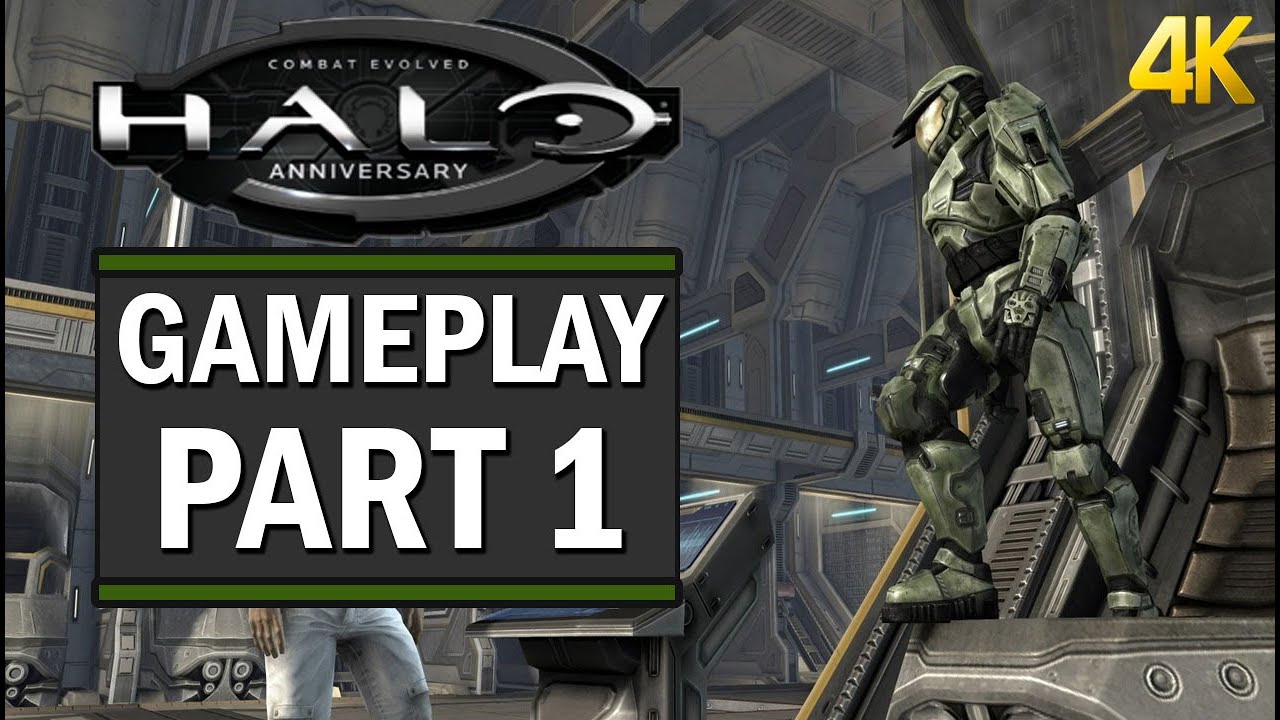 Halo Combat Evolved - Gameplay | Legendary | Mission 1 - The Pillar of ...