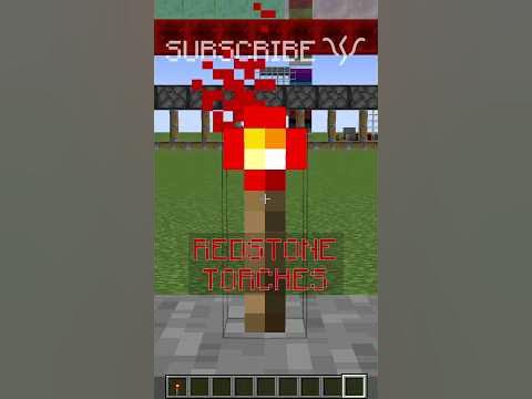 REDSTONE TORCHES and how to use them (or BURN THEM OUT) | Redstone with ...
