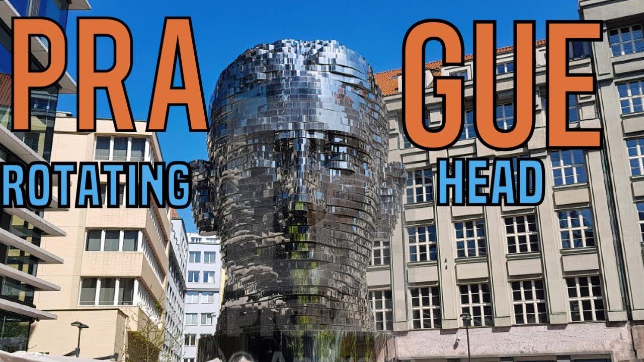 Rotating head , Metalmorphosis Sculpture || Prague , Czech Republic ...