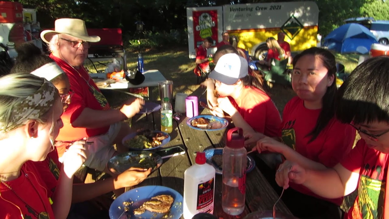 Venturing Crew 2021 Shooting Sports Camp out and Flag Retirement ...