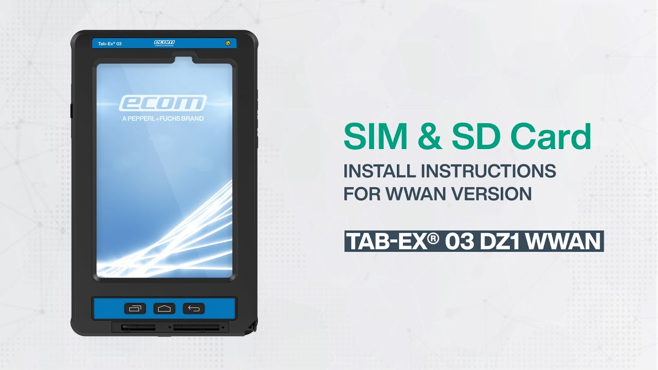 Tab-Ex® 03 Series – SIM and SD card installation on DZ1 device | WWAN ...
