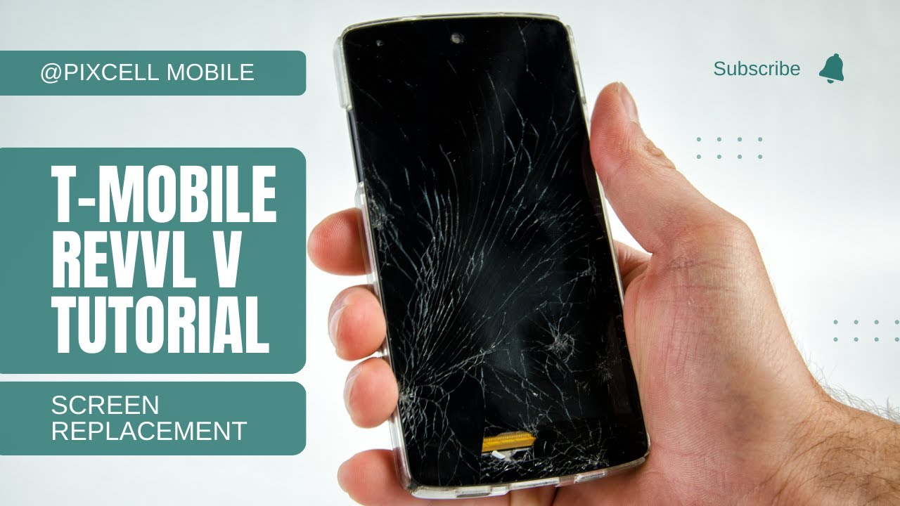 T-MOBILE REVVL V SCREEN REPLACEMENT - YouTube