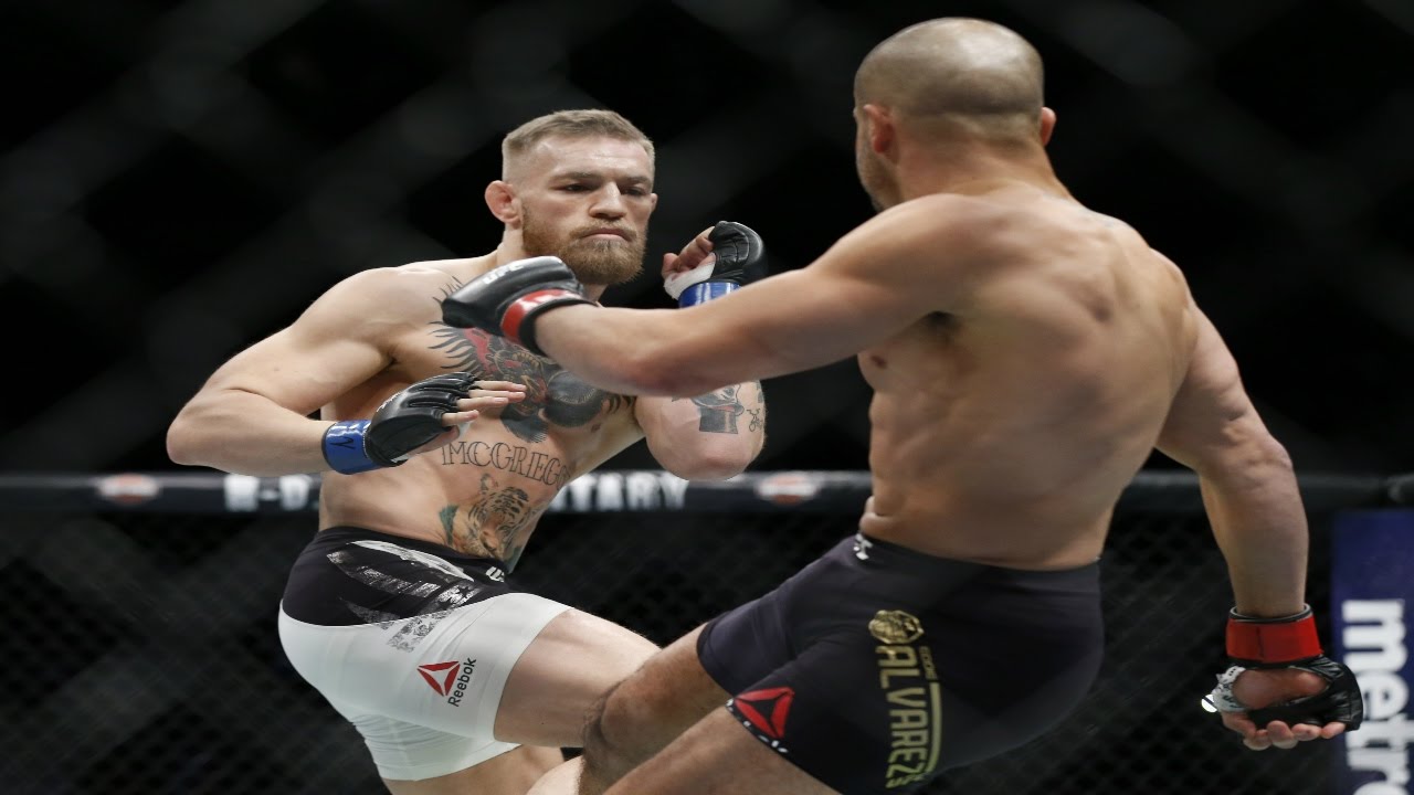 Connor McGregor Vs Eddie Alvarez - (FULL FIGHT SIMULATION) - (UFC 2 ...