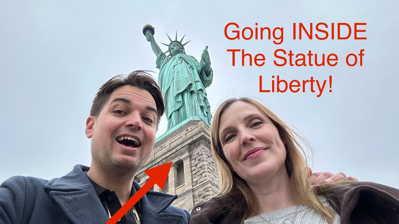Going inside the statue of Liberty! What is it like?!? - YouTube