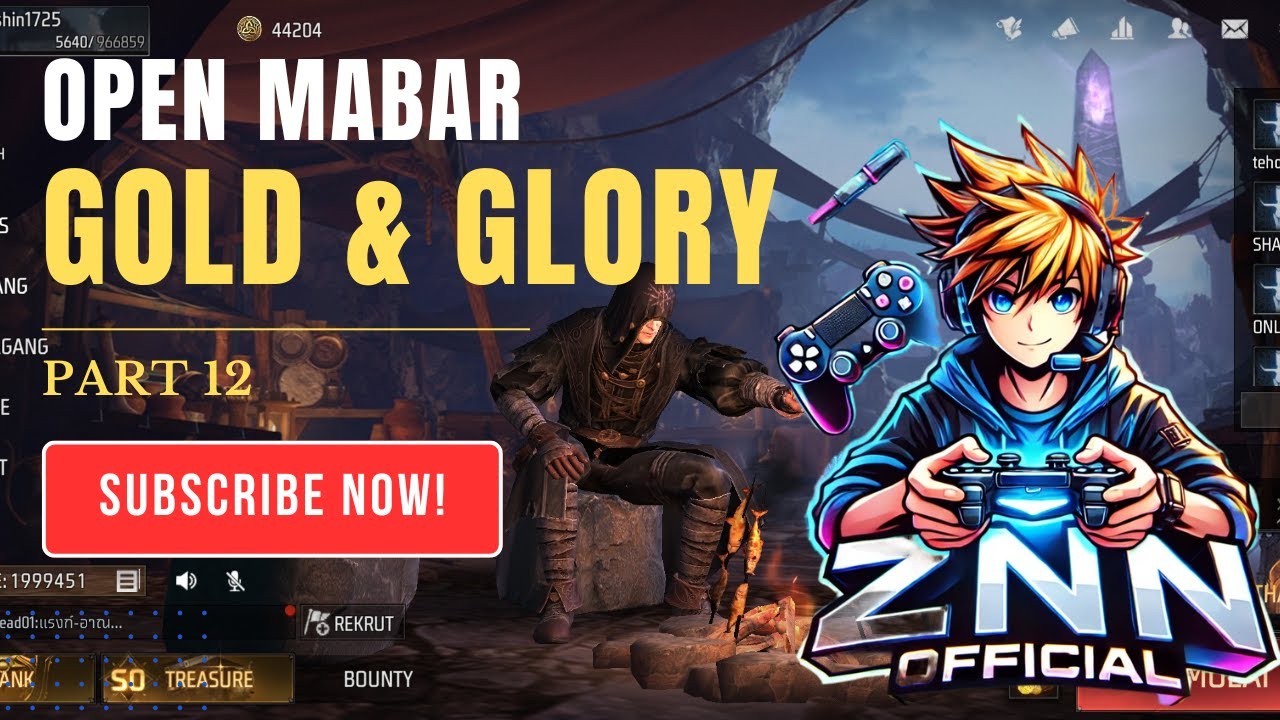 OPEN MABAR GOLD N GLORY PART 12 - YouTube