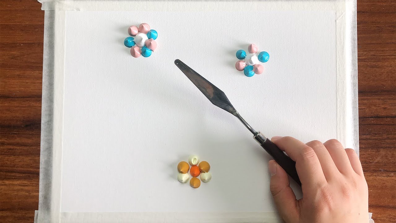 Woman in the Garden | Acrylic painting creation process #121 - YouTube