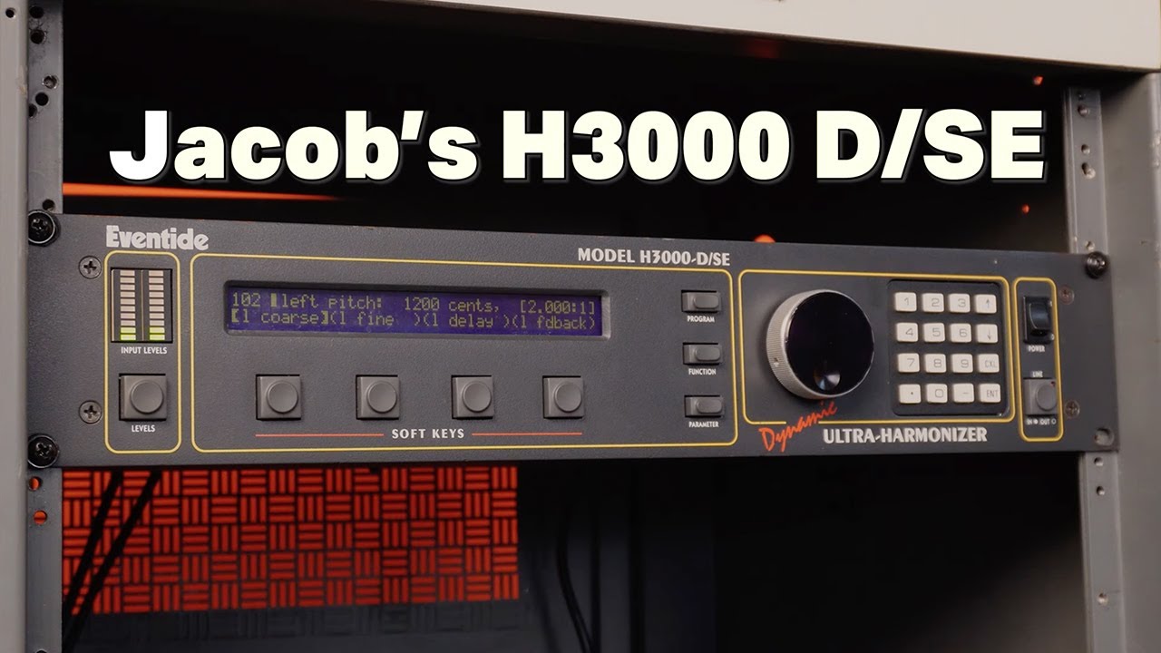 Eventide H3000 for Jacob - YouTube