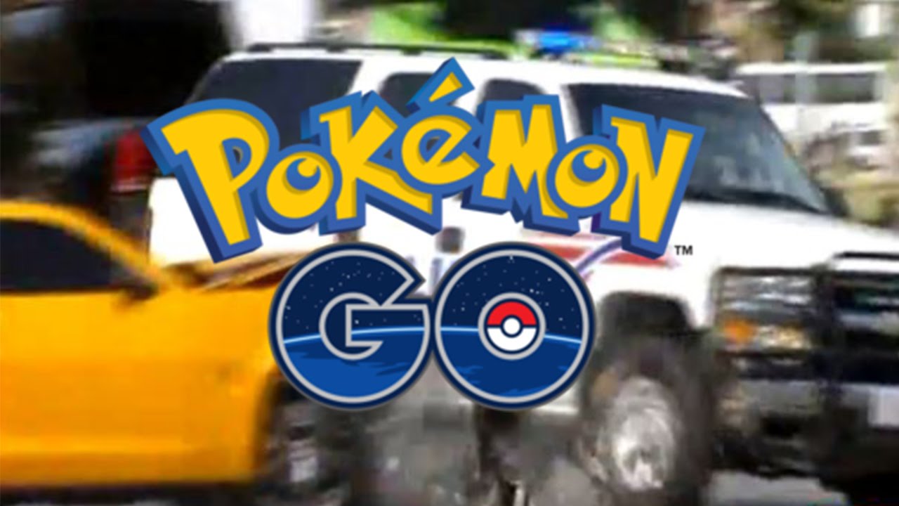 Careless Pokemon GO Player Accidentally Crashes Into Cop Car - YouTube