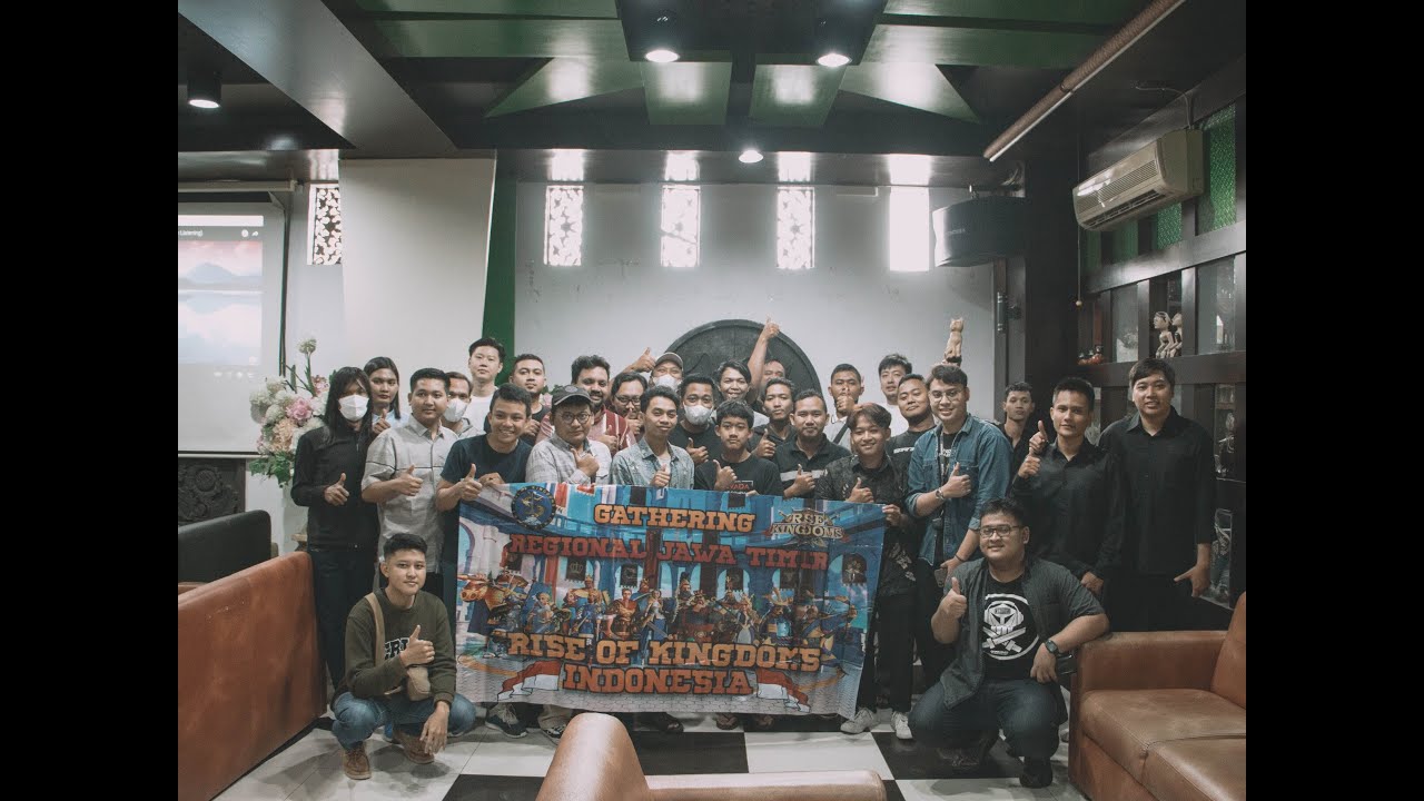 OFFICIAL GATHERING NASIONAL RISE OF KINGDOMS INDONESIA REGIONAL JAWA ...