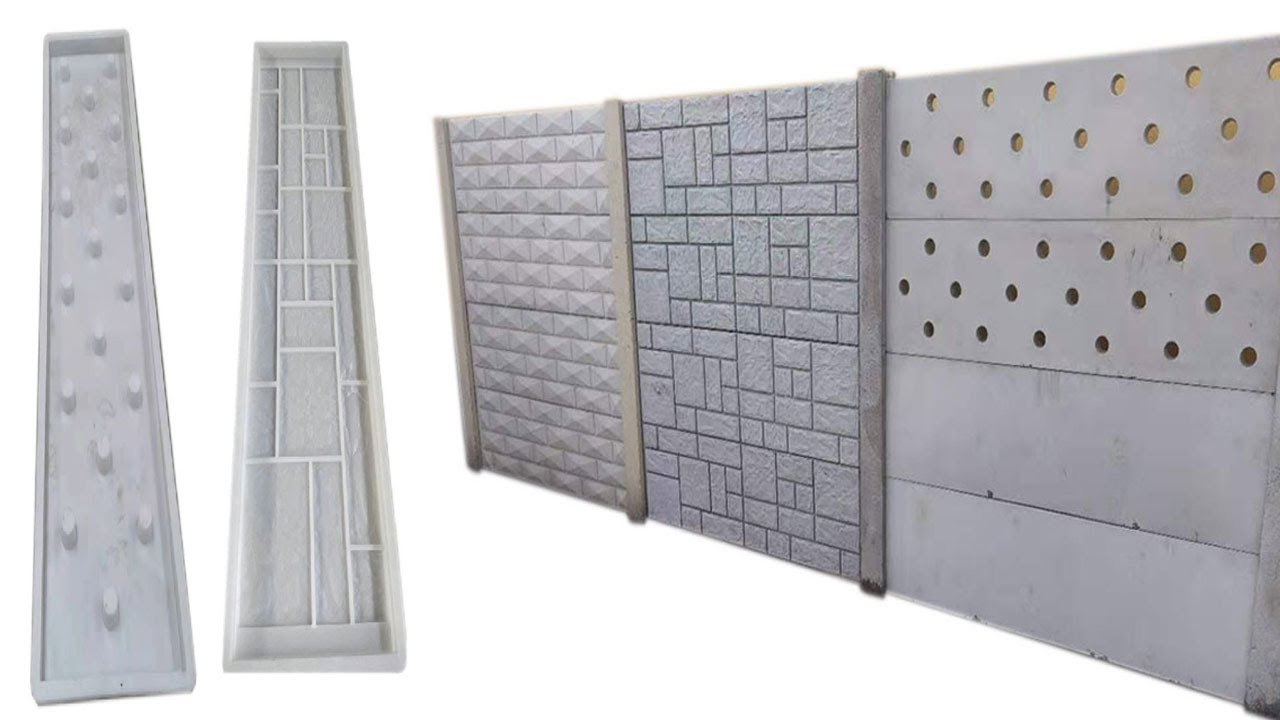 Precast concrete decorative fence wall mould - an economical precast ...