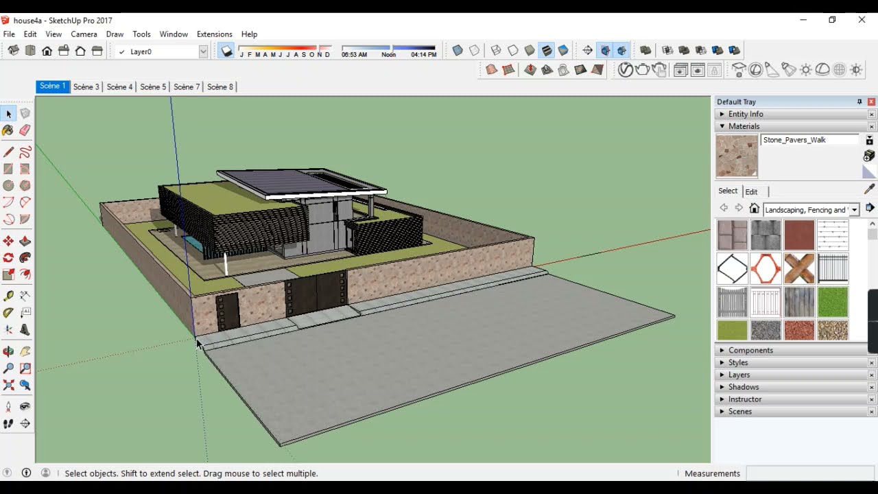 Tutorial Lumion_Step 2: Export 3D Sketchup to (*.dae) file & Import 3D ...