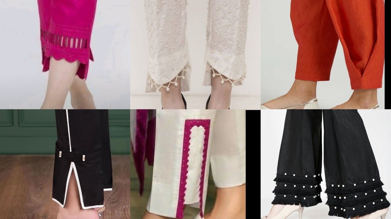 New Trousers design |Latest Trousers design| pant design Plazo pant ...