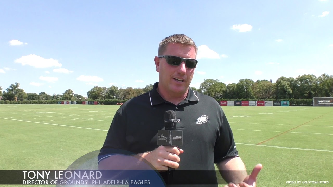 Director of Grounds for Philadelphia Eagles - Tony Leonard Talks Safety ...