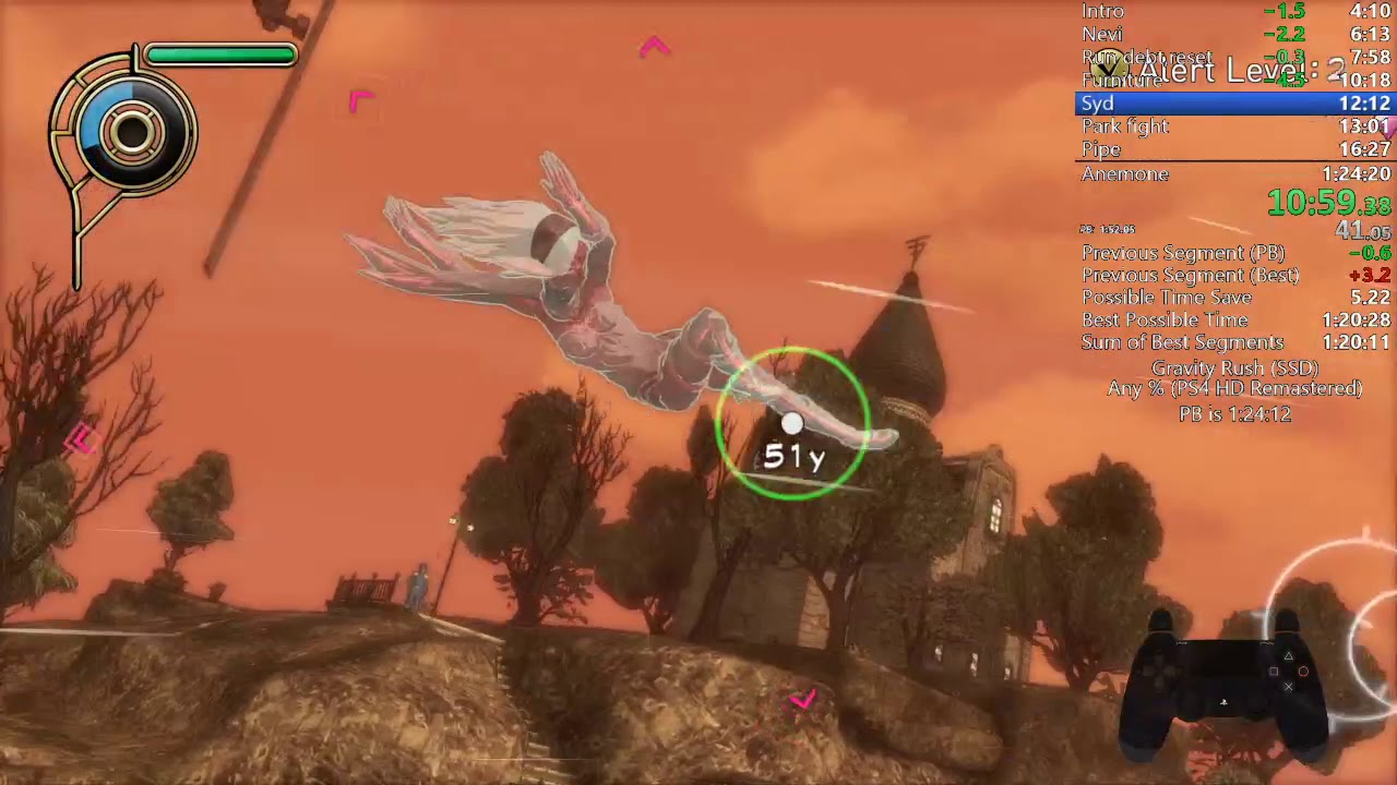 Gravity Rush Any% speedrun in 1:23:45 - YouTube