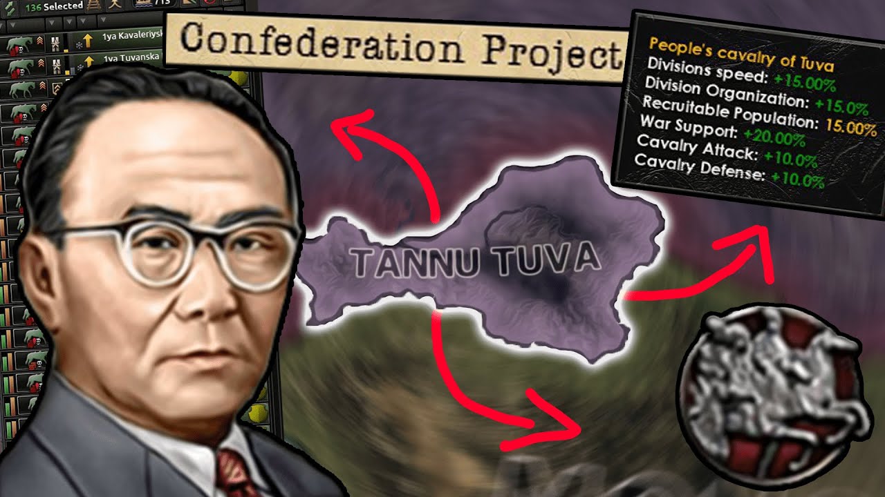 TANNU TUVA IS A BEAST! Hearts of Iron 4: The Great Tannu-Tuva - YouTube