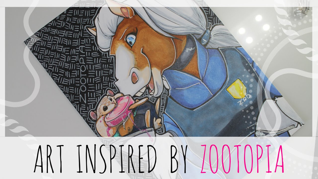 Zootopia Police Horse Drawing!! - YouTube