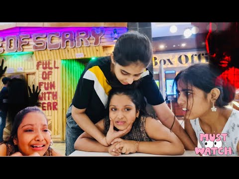👺Ro ro ke bura hal hogya 😭| Horror House 👻 | Rangoli mall Games Fun ...