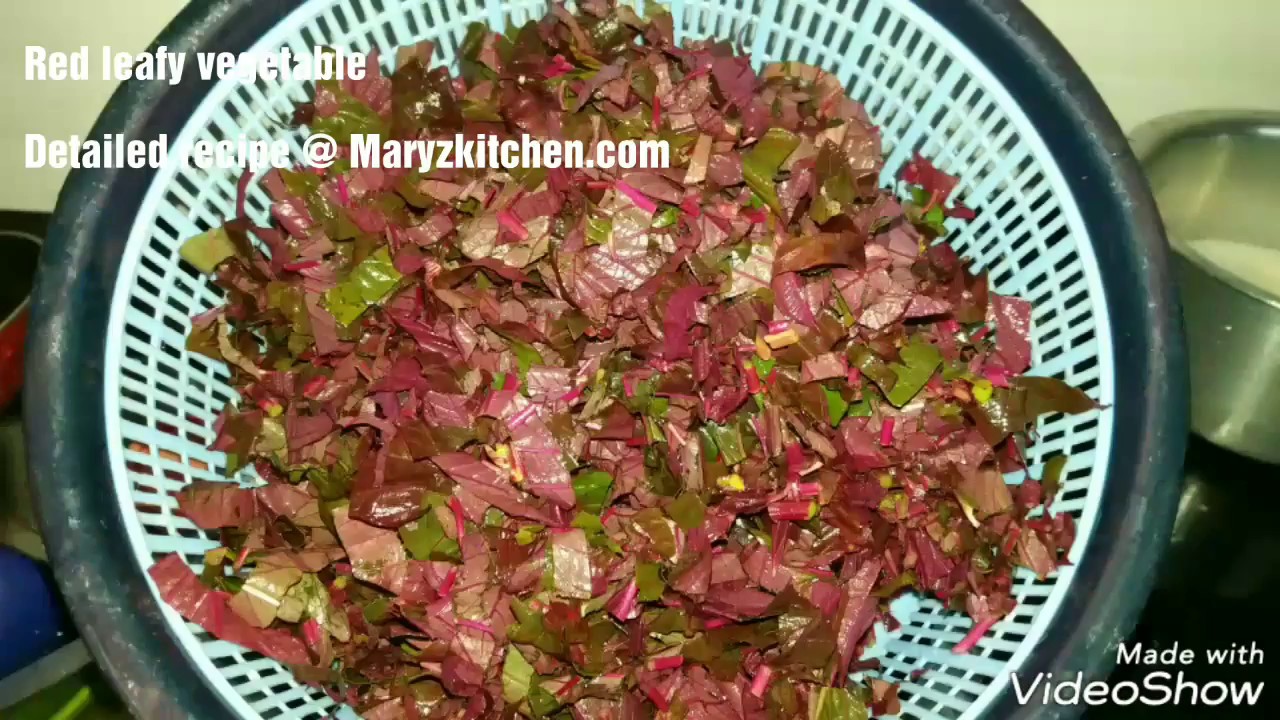 Red leafy vegetable recipe/ laal maat recipe/ Lal chowli recipe /Keerai ...