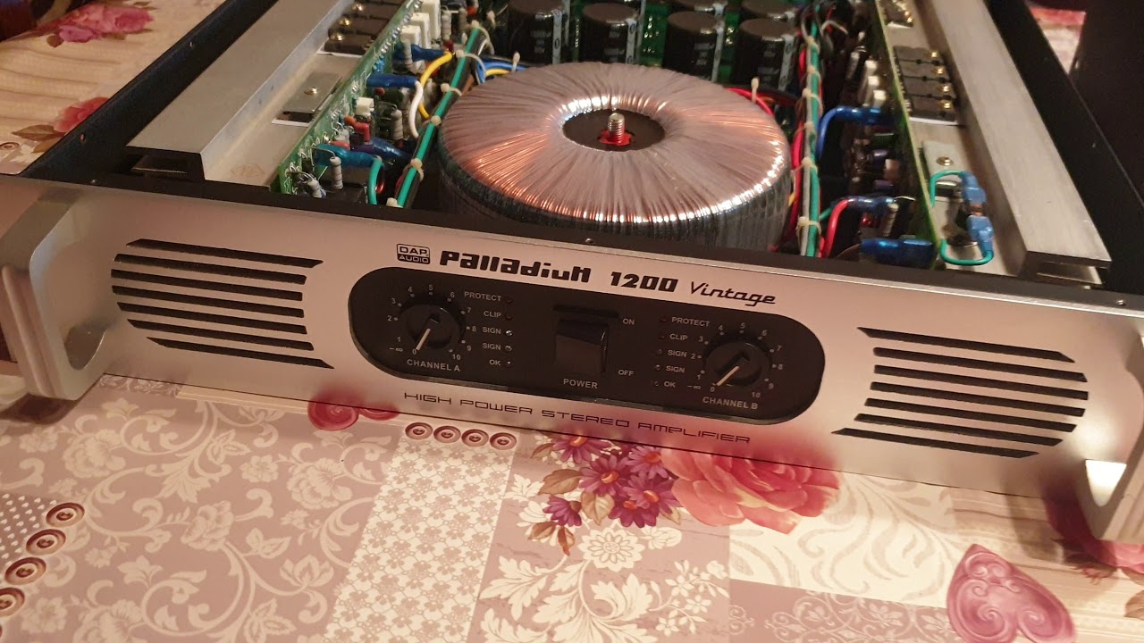 Dap Audio Palladium 1200 und 1600 (kurzer Einblick) - YouTube