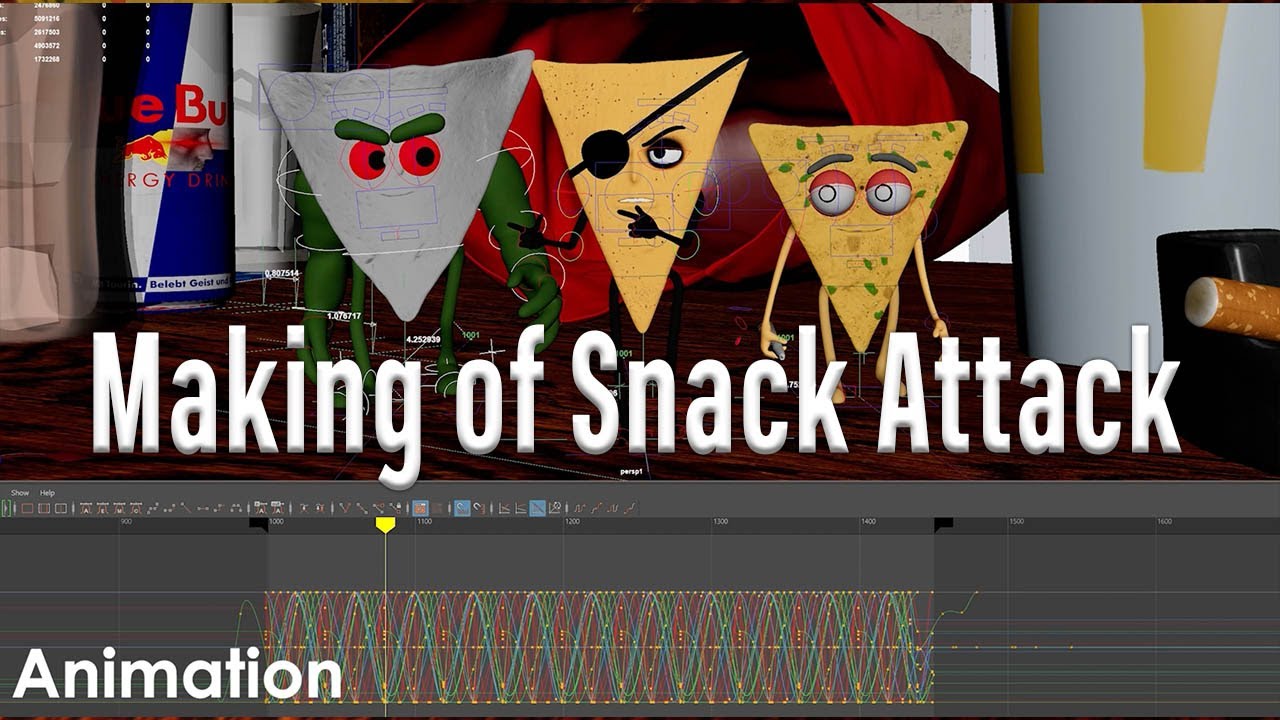 Making of Snack Attack (Behind the Scenes, Animation, VFX) - YouTube