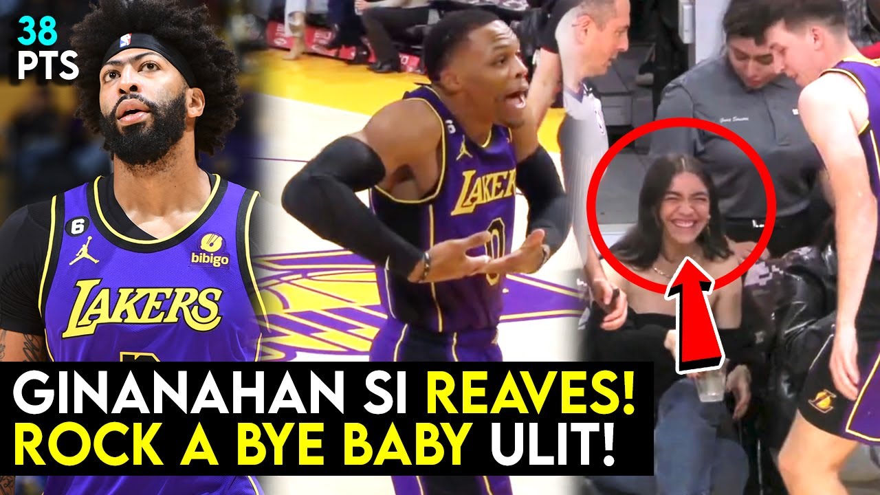 Reaves Biglang GINANAHAN ng Ngitian ni Ganda! Westbrook ROCK A BYE BABY ...