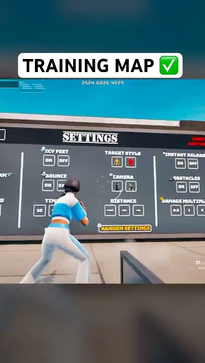 The MOST Customizable Fortnite Training Map 🎯 - YouTube