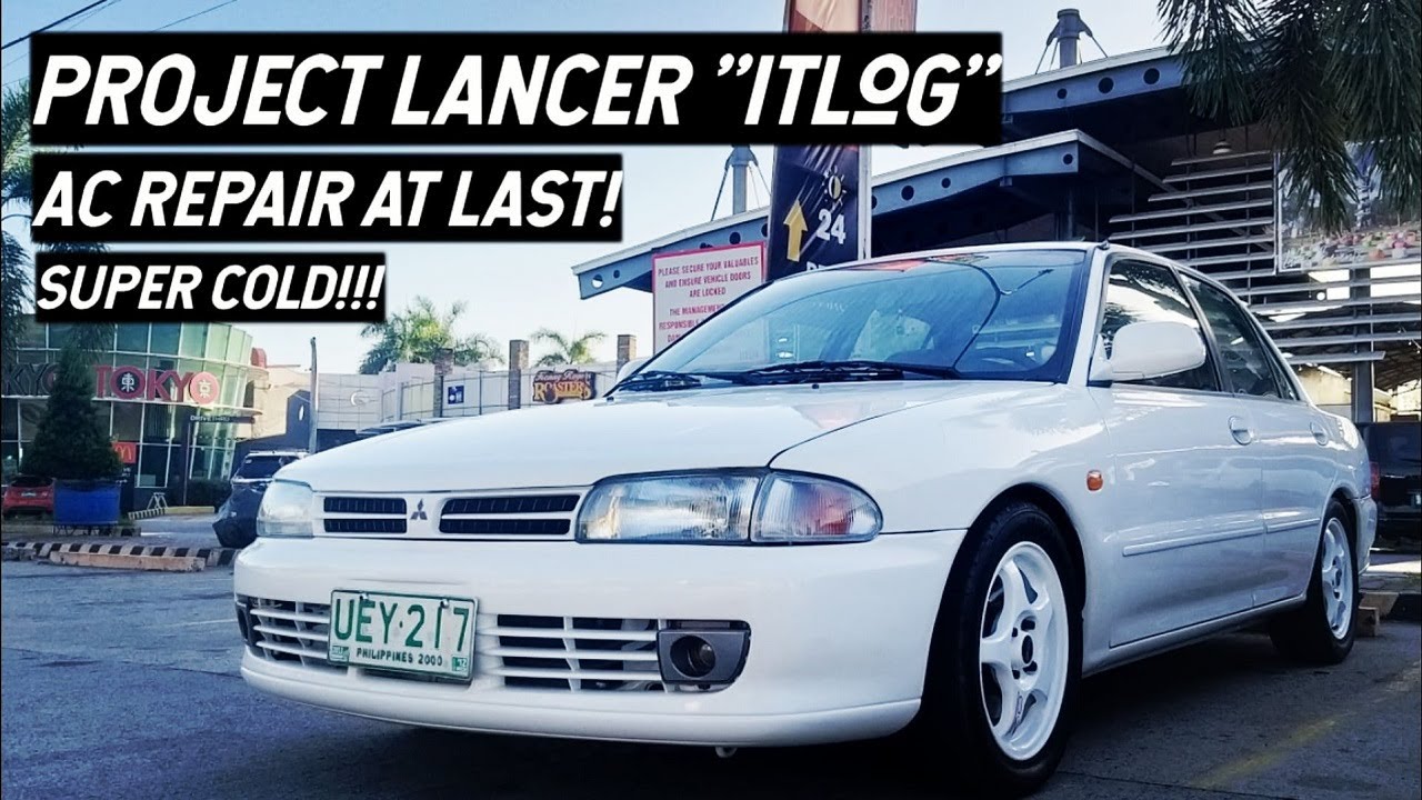 Mitsubishi Lancer 1994 Aircon Repair & Cleaning! | Project ITLOG Is Now ...