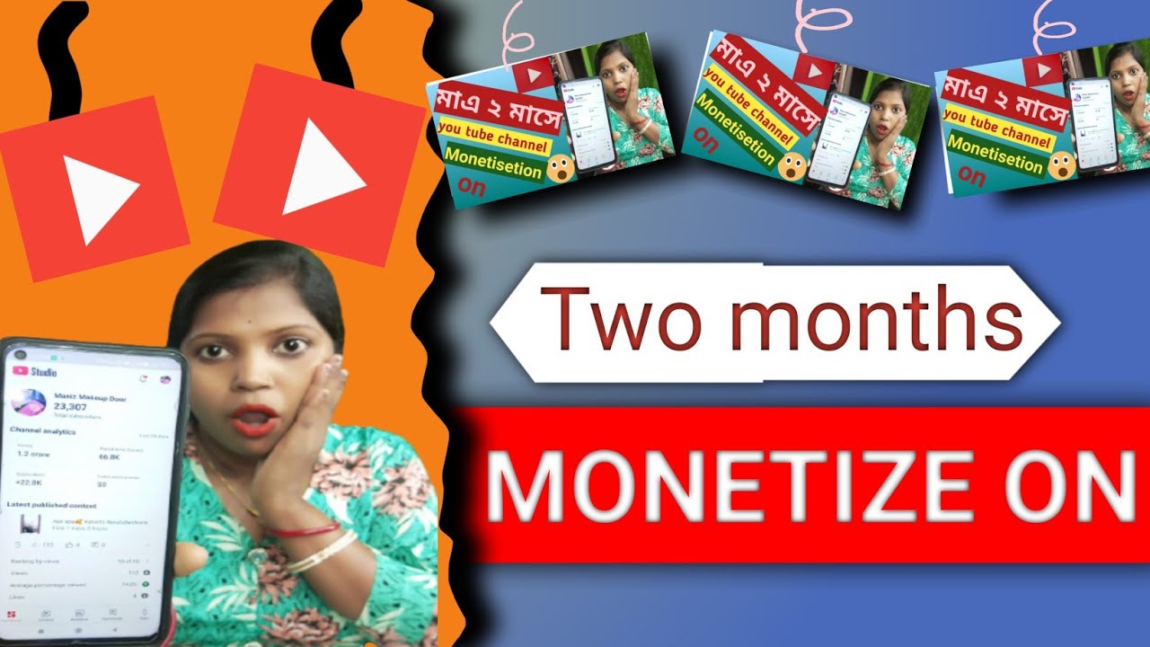 "2 Months to Your YouTube Channel Monetization - Here's How!"😱২ মাসে ...