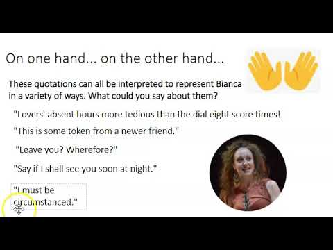 Othello Act 3 Scene 4 The Women - YouTube