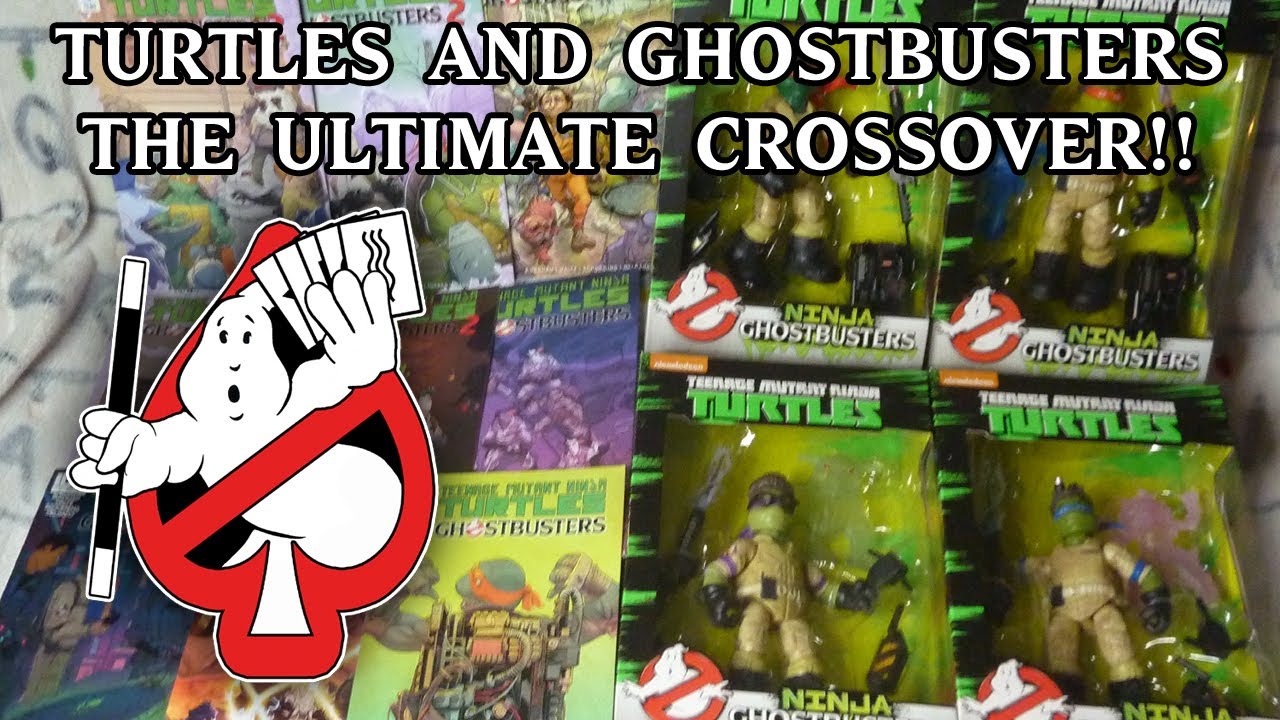 Ghostbusters & Teenage Mutant Ninja Turtles - Crossover figures and ...