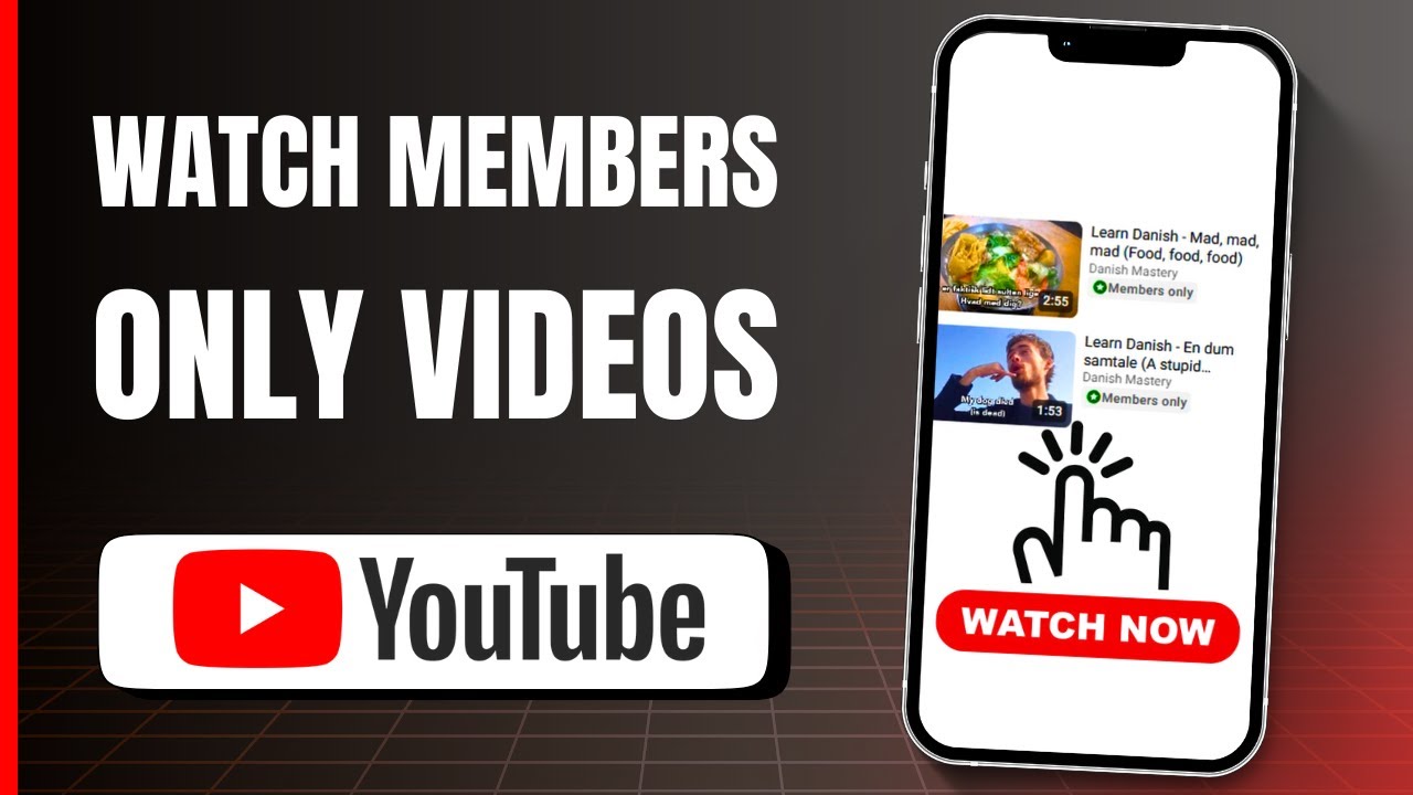 NEW! How to Watch Members Only Videos in YouTube? (2025) - YouTube