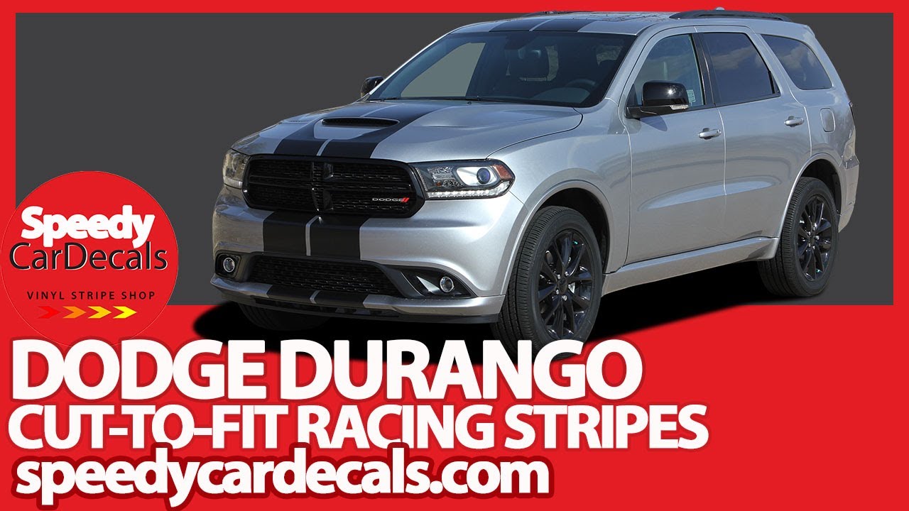 Dodge Durango Rally Stripes DRY INSTALLATION INSTALL VIDEO ...