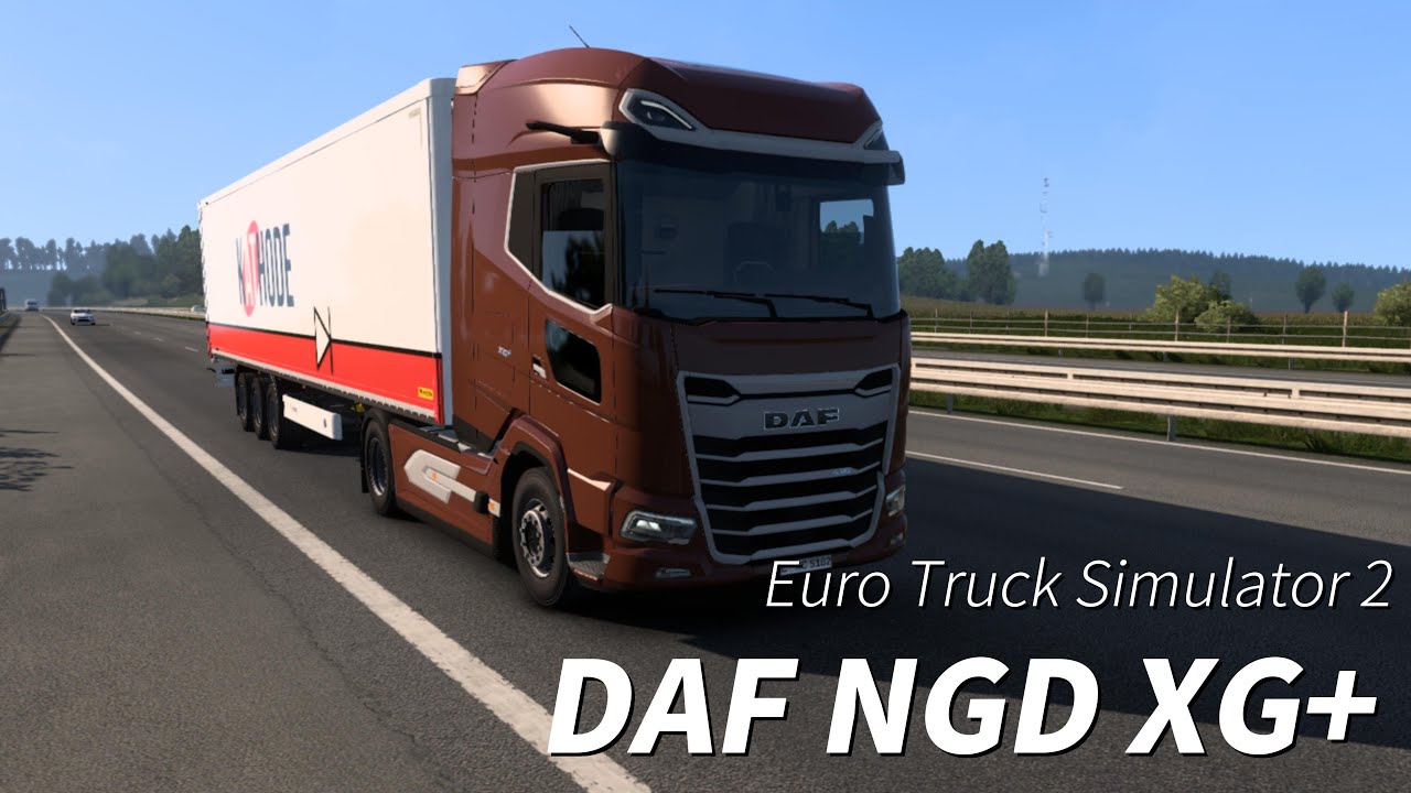 DAF NGD XG+ | Euro Truck Simulator 2 | Gameplay - YouTube