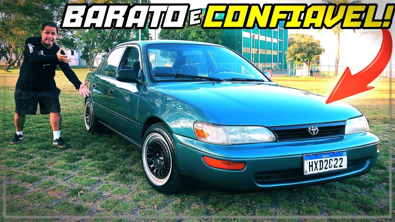 COROLLA 95, ÓTIMA OPÇÃO DE COMPRA NOS DIAS DE HOJE! Opinião do dono ...
