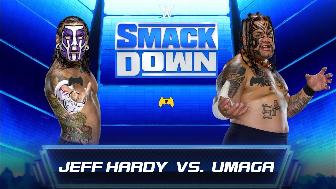 Jeff Hardy v. Umaga - Smackdown - YouTube