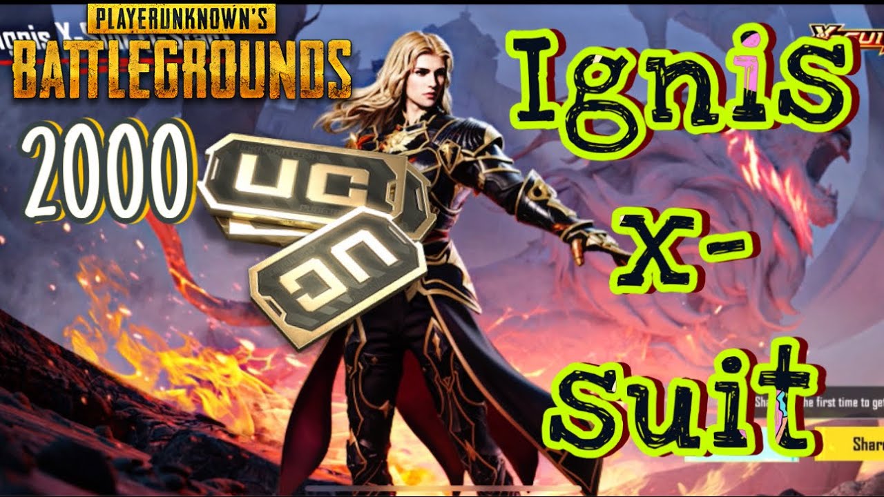 Pubg mobile New ignis x-suit spin |#pubgmobile #pubg # ...