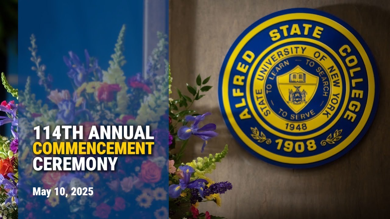 Alfred State 114th Annual Commencement Ceremony - May 10, 2025 - YouTube