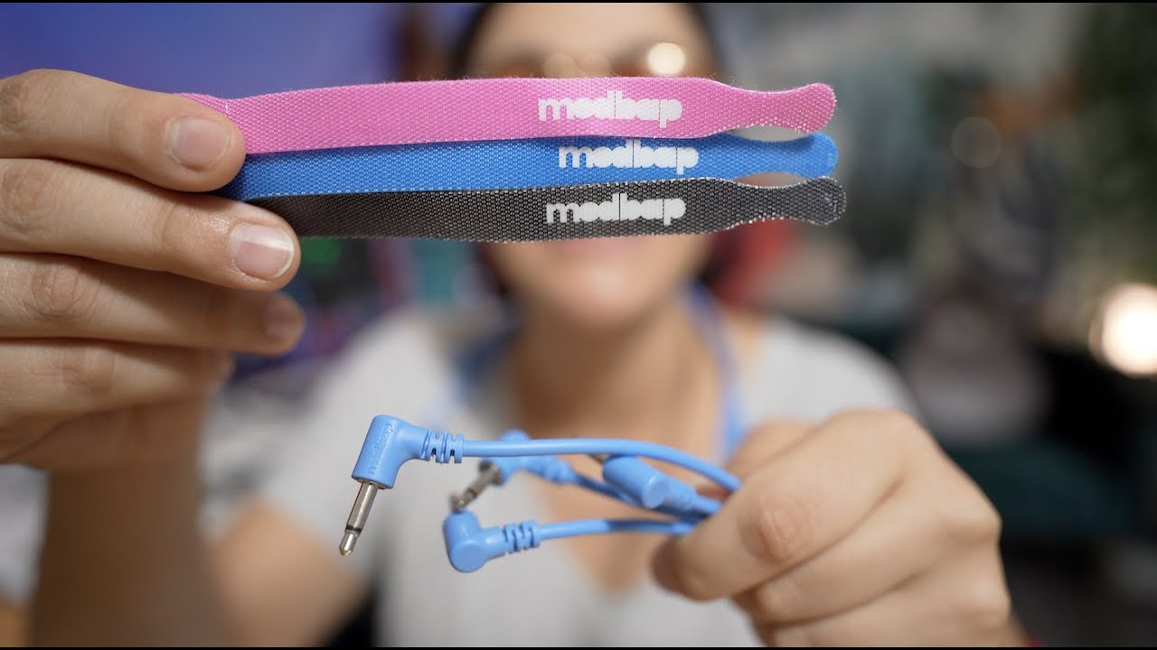 Cable Ties and Angled Patch Cables Are Kind Of a Game Changer 😮 | ModBap Modular - YouTube