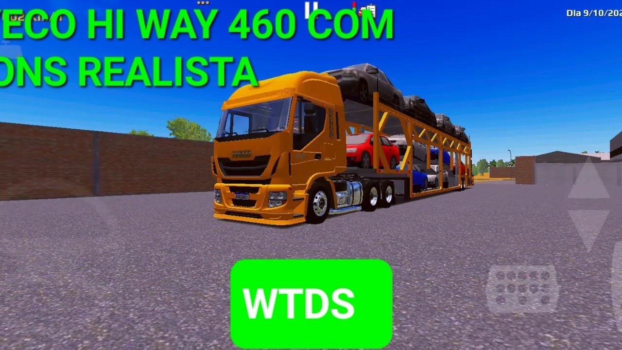 IVECO HI WAY 460 COM SONS REALISTAS NA CEGONHA _ viagem até picos PI ...