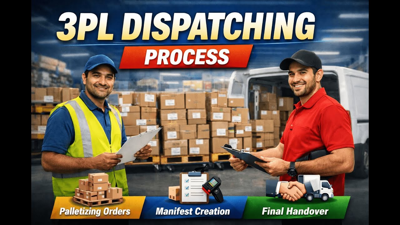 How Warehouse Dispatch Works | 3PL Palletizing, Manifest & Pickup ...
