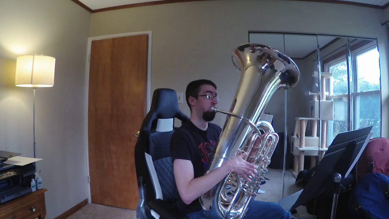 Low Etudes for Tuba #12 by Phil Snedecor - YouTube