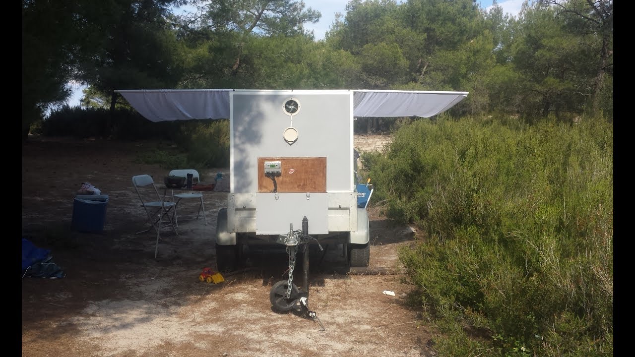Mini Camper Trailer Build - YouTube