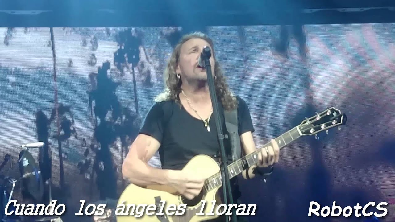 Cuando los ángeles lloran - Maná en Puebla 2015 - YouTube