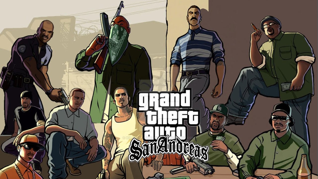 GTA San Andreas mission complete 2 with CJ and CJ friends - YouTube