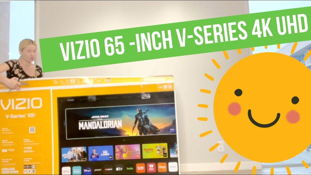 VIZIO 65 Inch V Series 4K UHD LED Smart TV with Voice Remote, Dolby ...