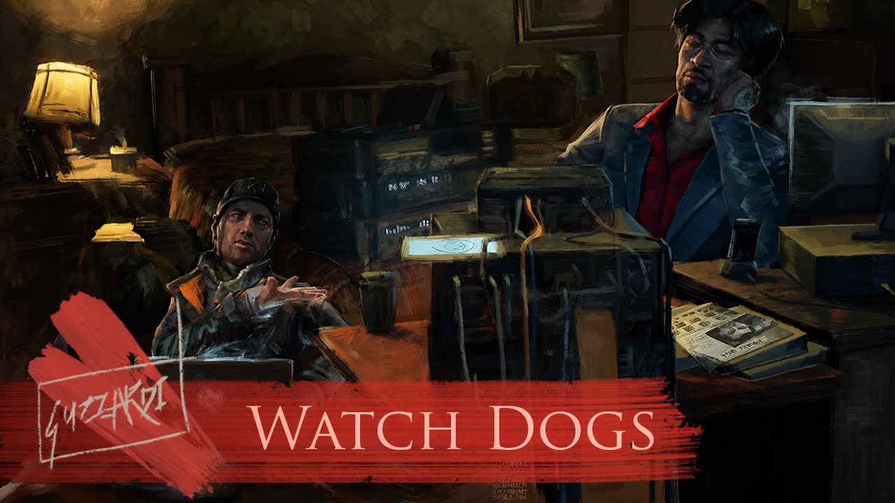 'Watch Dogs' - Fan art by GuzzardiArt - YouTube