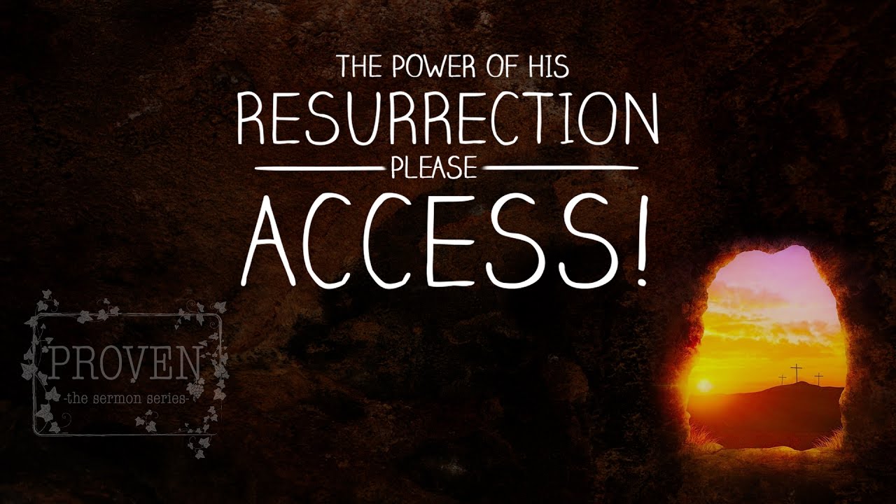 Proven: "The Power of His Resurrection: Please Access!" | Heartland ...